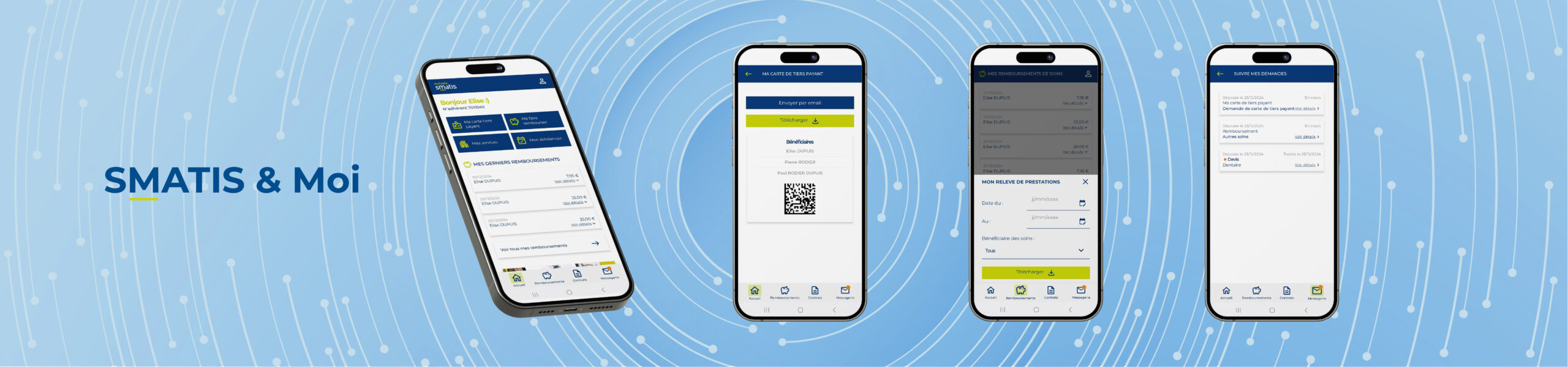 SMATIS & Moi : votre appli pour gérer votre contrat santé - SMATIS